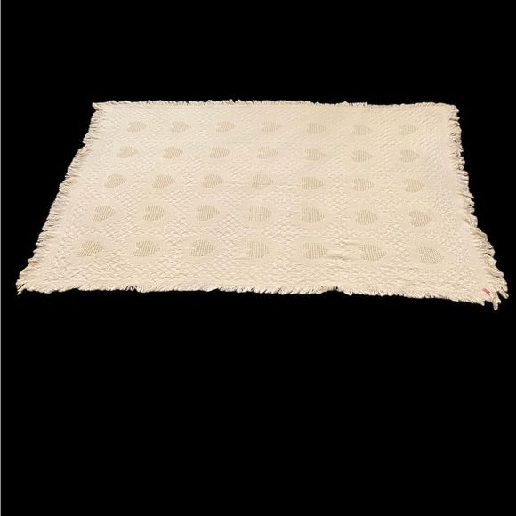 Bedding | Vintagecream Colored Throw | Poshmark